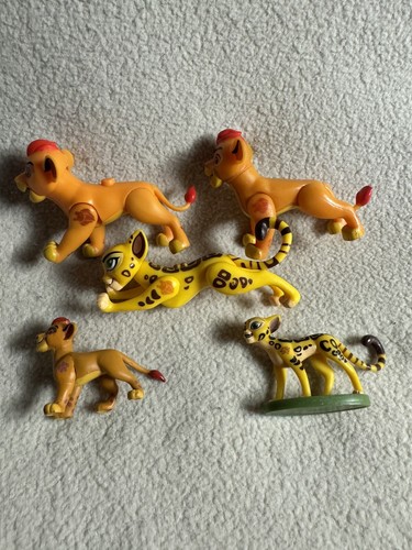 The Lion Guard Fuli Cheetah Toy Simba 4” Figure Disney Junior Lot Of 5 ...