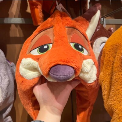 Disney authentic Zootopia Nick head hat soft cap disneyland exclusive ...