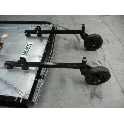 HAYES 6FT GAL HEAVY DUTY TRACTOR SLASHER AND WHEEL KITS - THREE POINT ...