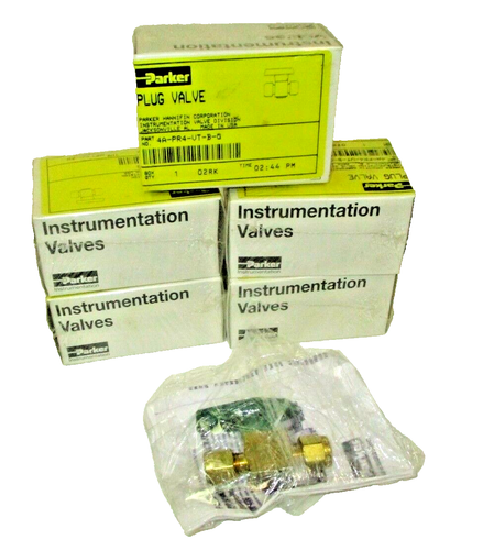 (1) Parker 4A-PR4-VT-B-G Stainless Rotary Plug Valve ( SEAL IN BOX ) | eBay