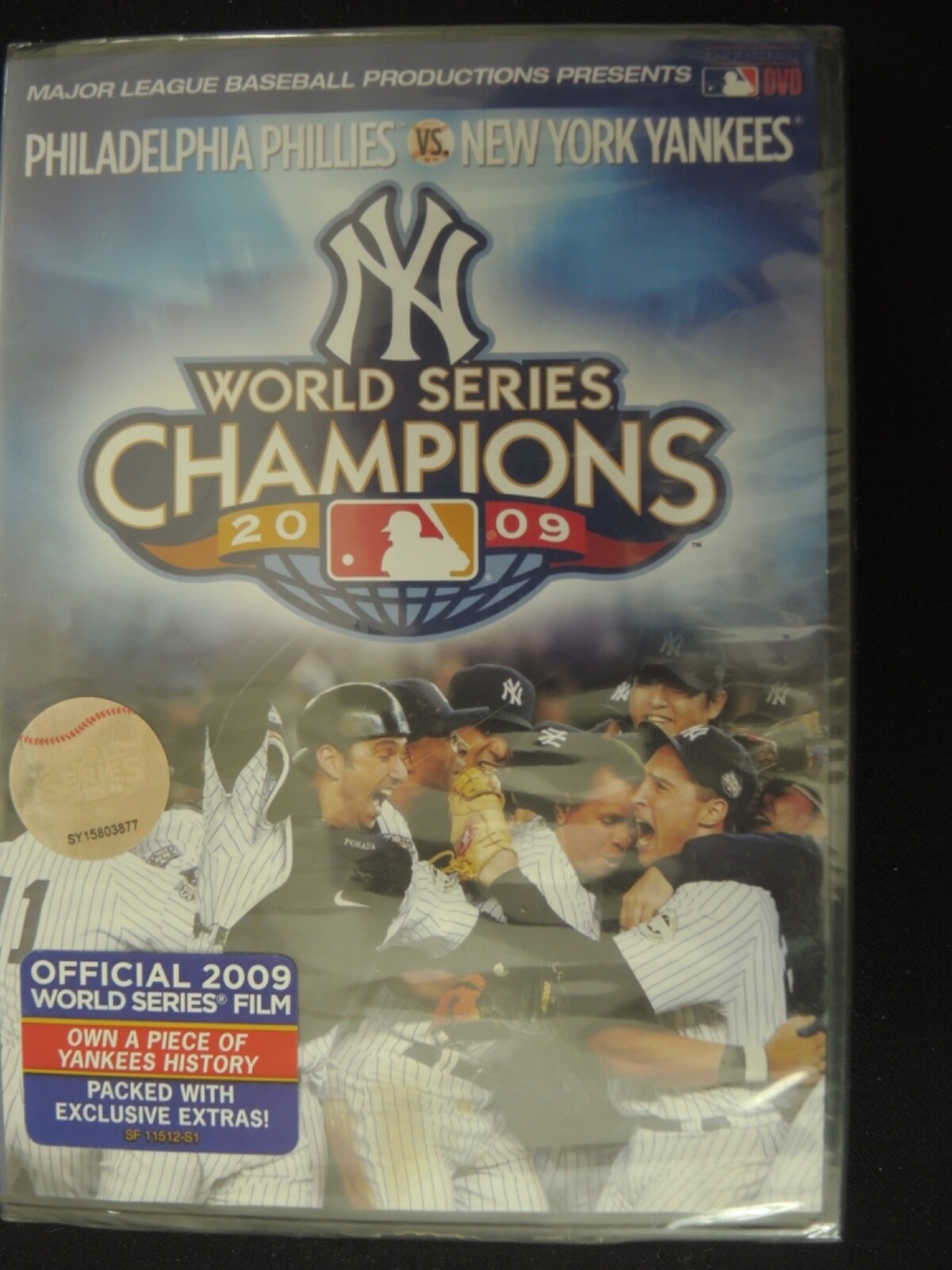 New York Yankees 2009 MLB World Series Champs DVD Movie TV Baseball NEW ...