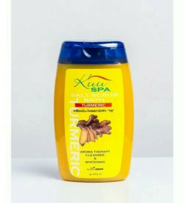 KUU SPA SALT SKIN BODY SCRUB BATH 2X TURMERIC | eBay