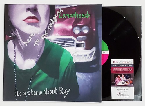 EVAN DANDO LEMONHEADS SIGNED IT'S A SHAME ABOUT RAY LP VINYL RECORD ...