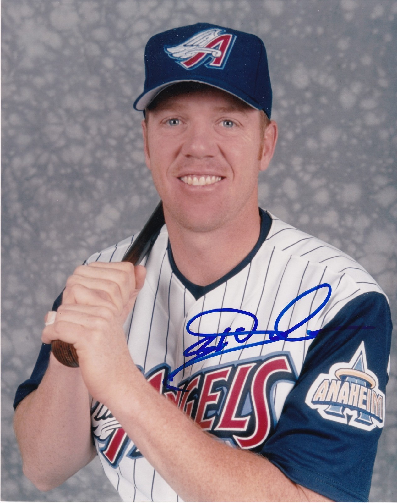 STEVE DECKER ANAHEIM ANGELS ACTION SIGNED 8x10 | eBay
