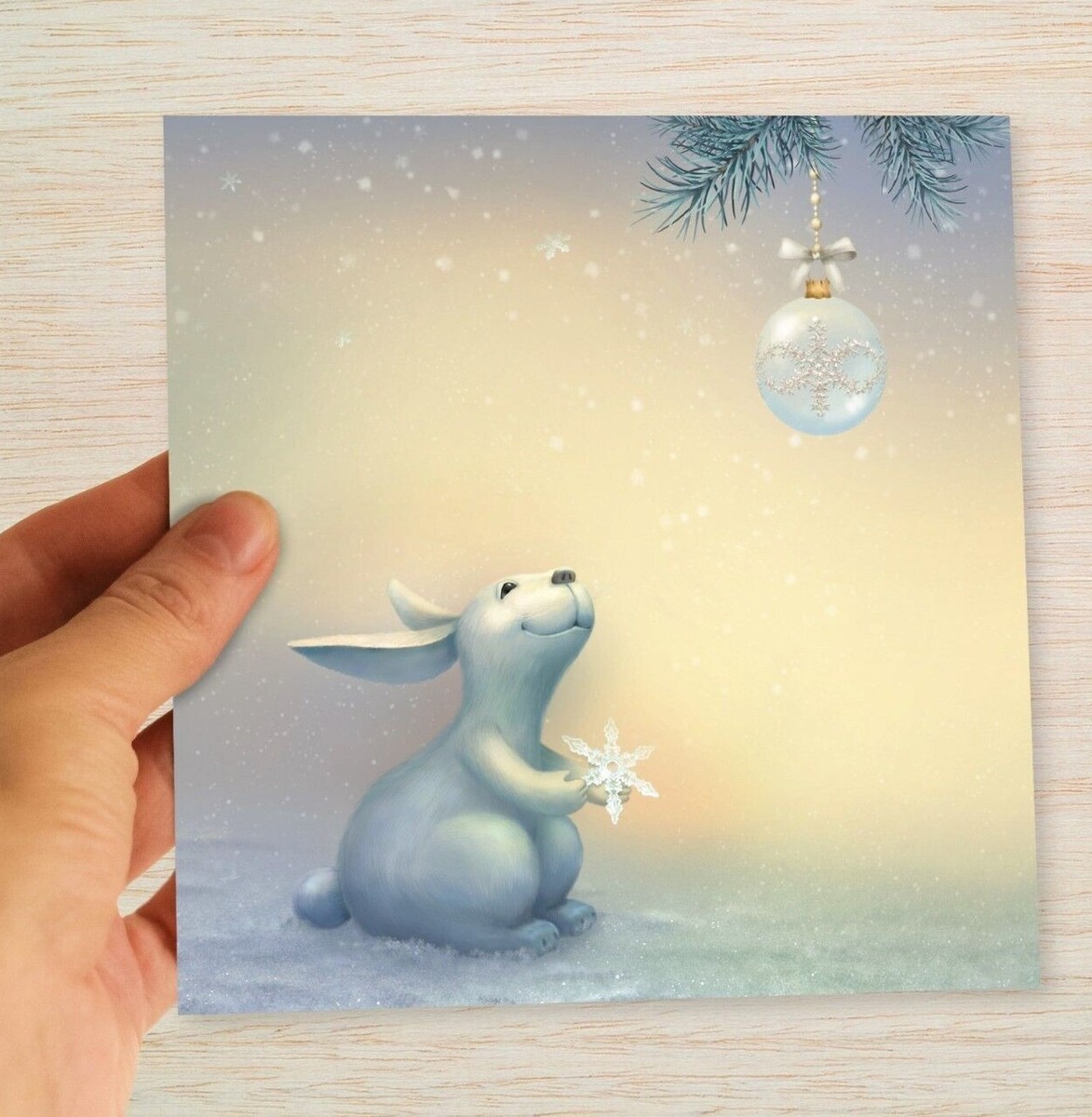 Rabbit Christmas Cards