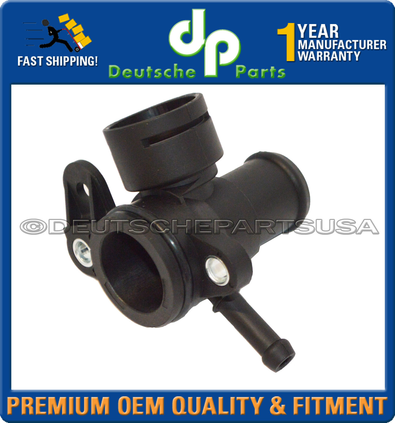 Audi VW Q3 Quattro Tiguan CC Jetta Cooling Hose Flange 06J 121 132G | eBay