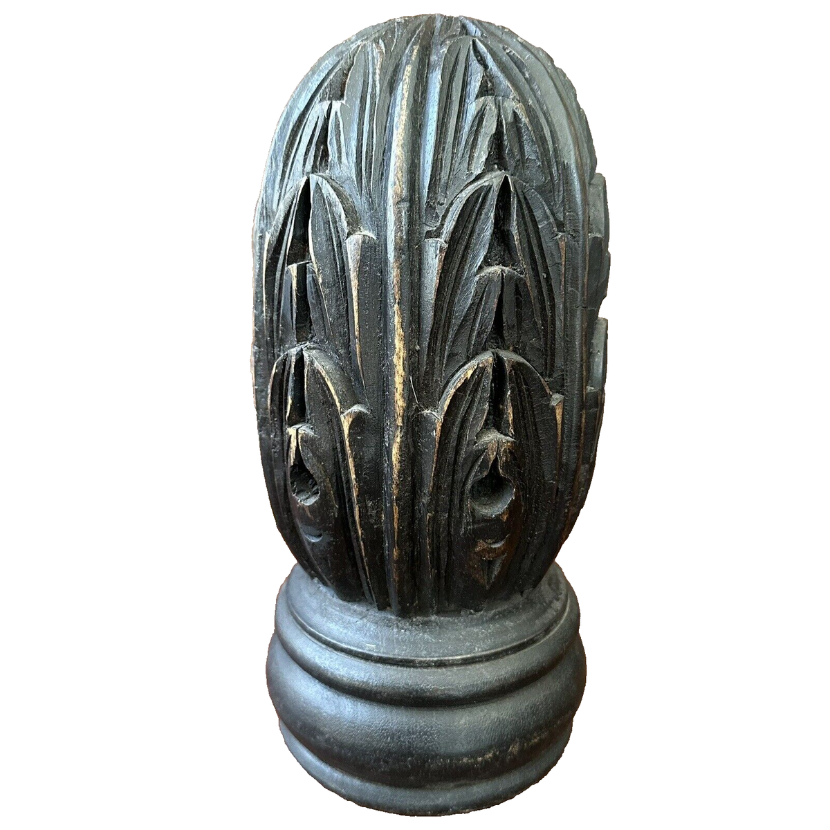 Carved Wooden Finials