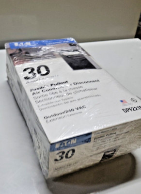 Outdoor EATON FUSIBLE PULLOUT AIR CONDITIONER DISCONNECT SAFETY SWITCH ...