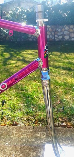 Unique Colnago Super Pink Cromovelato. Campagnolo Giro d'Italia ♣️ No ...