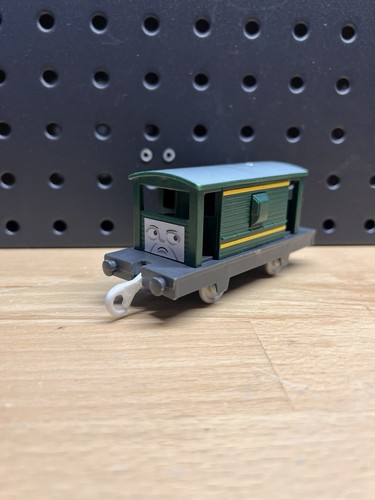 Thomas & Friends Trackmaster Caboose Brake Van Green Custom Troublesome ...