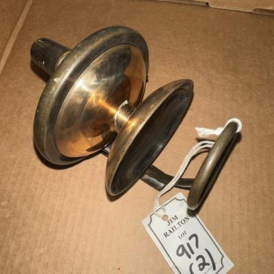 Vintage Rare MALLOCH Side Casting Reel 4 Brass and Black Fishing Reel ...