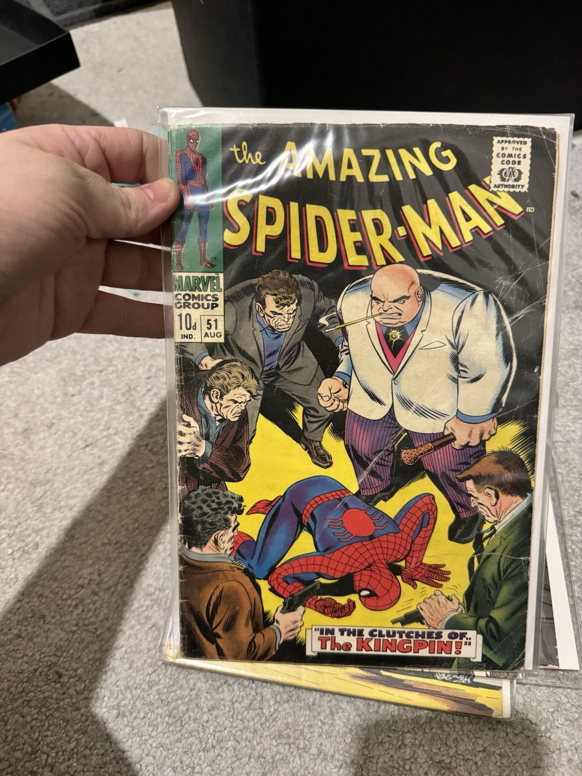 Amazing Spiderman #51. 1st Kingpin Cover, 2nd appearance 1967 VG | eBay