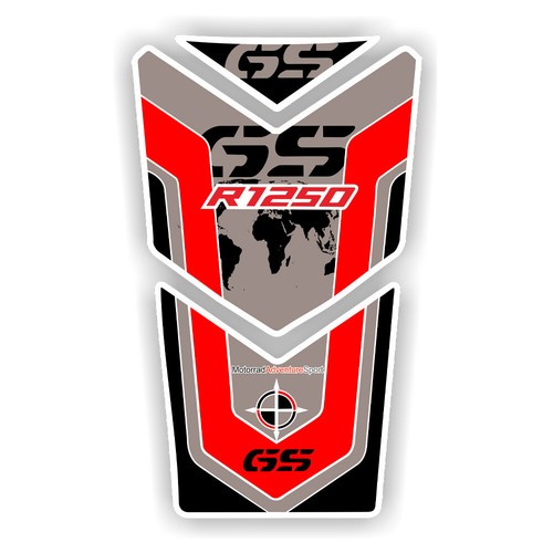 3D Motorcycle Fuel Tank Pads Decal Sticker For BMW R1250GS R1200GS ADV ...