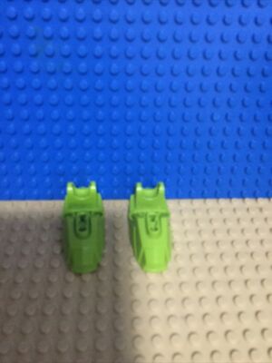 90661 LEGO Parts~2 Hero Factory Foot, Type 2 ~ Lime | eBay