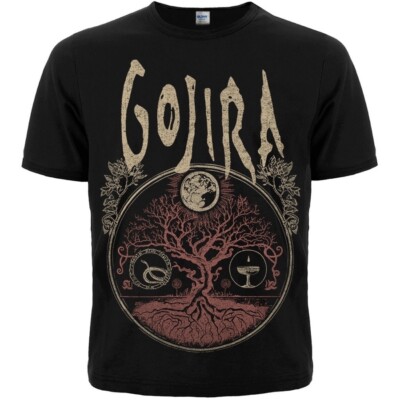 Gojira (Tree Of Life) Black T-Shirt Meshuggah | eBay
