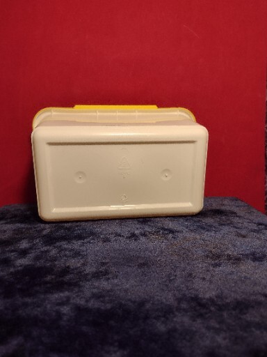 Vintage Baby Wipe Box Empty Yellow And White No Label Great Condition ...