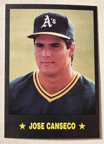 1989 Pacific Cards & Comics Jose Canseco, Oakland A’s, Bonus Card ...
