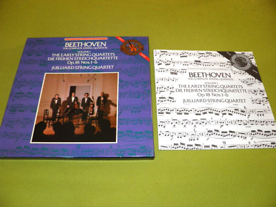 Beethoven The Complete String Quartets Vol. 1 - Juilliard String ...