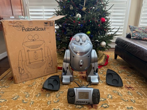 Sharper Image Robo Scout Si583 Robot and Remote tested and working | eBay