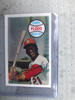 1970 Kelloggs Baseball #48 Curt Flood NM No Cracks | eBay