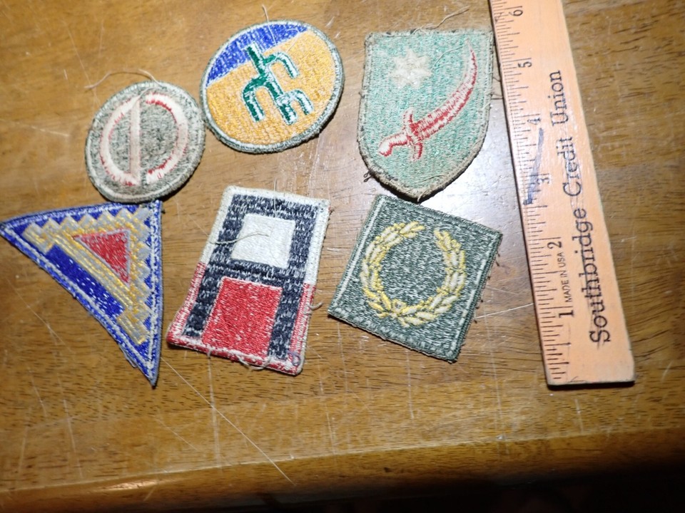 WW 11 US ARMY CCC CCN RECON AIRBORNE SPECIAL FORCES PATCHES bx b#4 | eBay