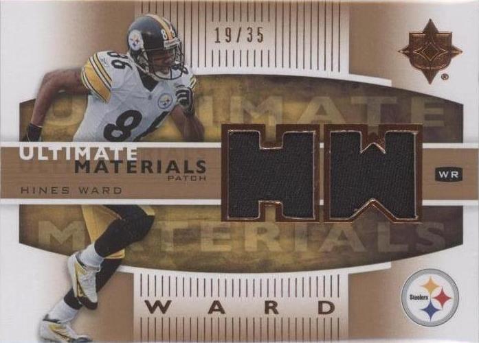2007 Ultimate Collection - Ultimate Materials Hines Ward #UM-HW Bronze ...