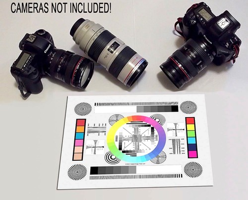 Color Tools High Resolution Pro Lens Test Chart Focus Calibration Tool ...