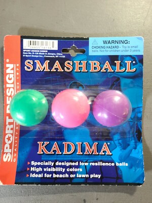 Official Smashball KADIMA Specially Designed Low Resistance Balls By ...