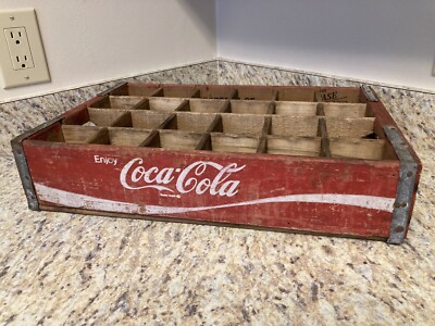 Original Vintage Coca-Cola Wooden 24 Coke Case Crate | eBay