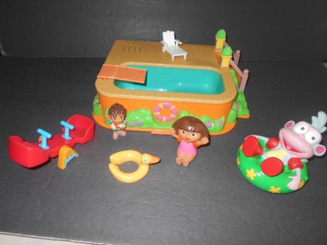 Dora The Explorer Talking Swimming Pool Mattel G5754 for sale online | eBay