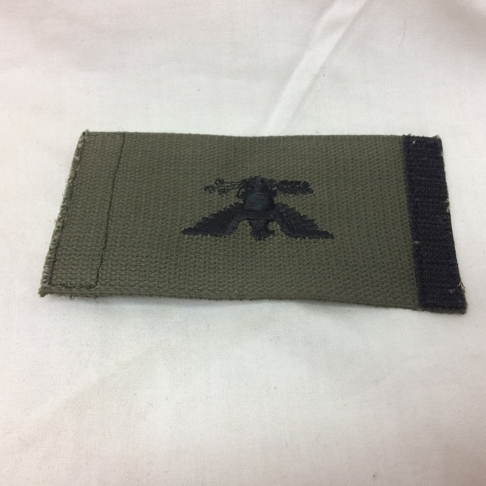 Vintage Military Army Shoulder Loop Insignia Colonel Hook Loop Back ...