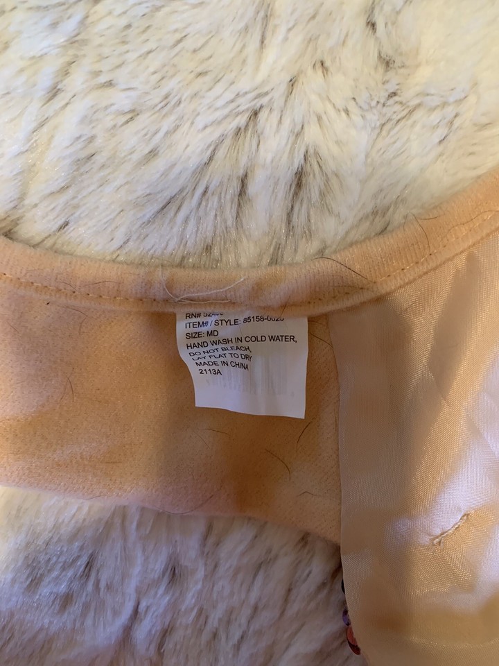 Disney Princess Little Mermaid Ariel Dog Costume Size Medium | eBay