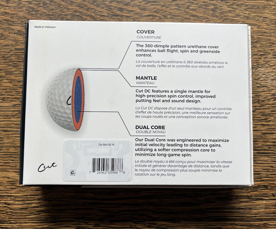 Cut Golf Cut DC 4 Golf Balls (12 Pack) Brand new | eBay