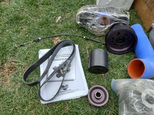 Vortech Universal Chevrolet Small Block Carbureted Supercharger 302 350 ...