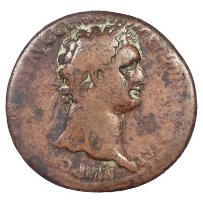 Roman coin Domitian As Rev. Cos Xiiii Lvd Kste Fec 88 Ap Jc Copper RIC ...