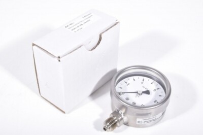 LABOM 176640, BA4100, pressure gauge with bourdon tube 10 bar - NEW | eBay