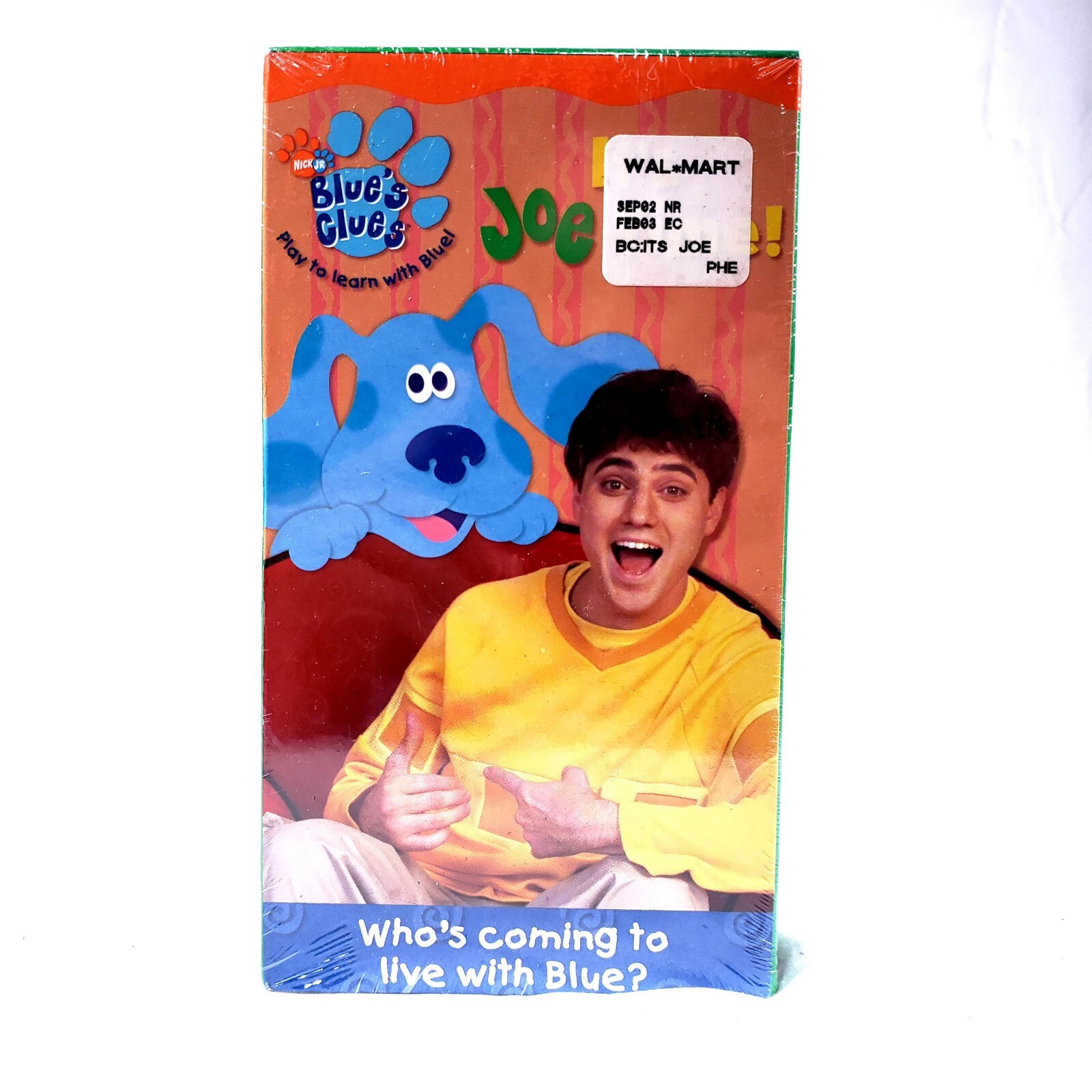 Blue’s Clues It’s Joe Time! VHS Tape | Grelly USA