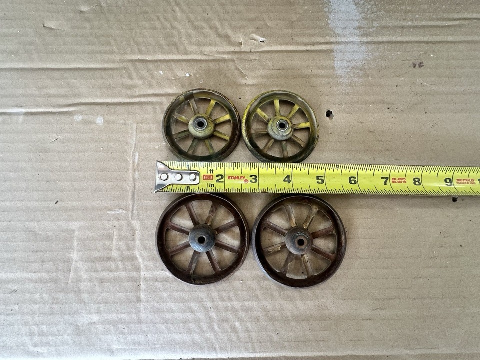 Vintage Clark Dayton Shieble Hill Climber Fire Truck Wheels. *Wheels ...