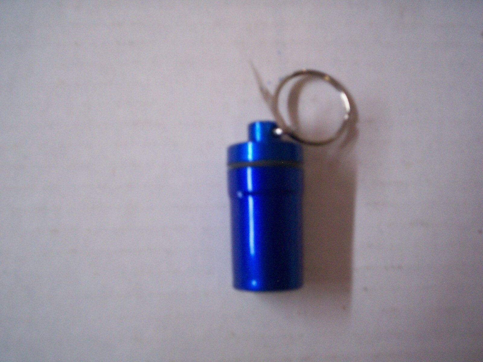 Pill Fob Key Ring, 1 3/4