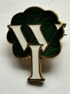 Vintage WI Women’s Institute Enamel Tree Pin Badge | eBay UK