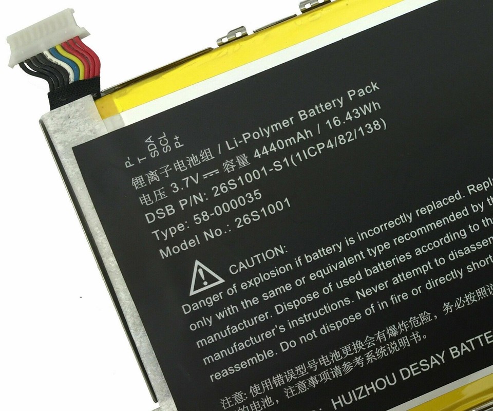 26S1001 58-000035 Battery for Amazon Kindle Fire HD 7" 2nd Gen X43Z6 ...