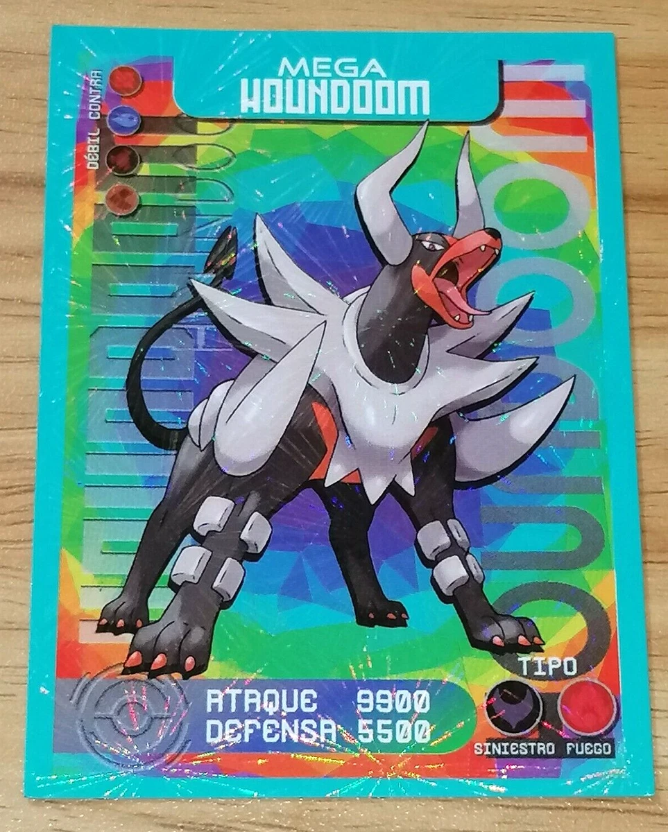 Pokemon Mega Houndoom Card