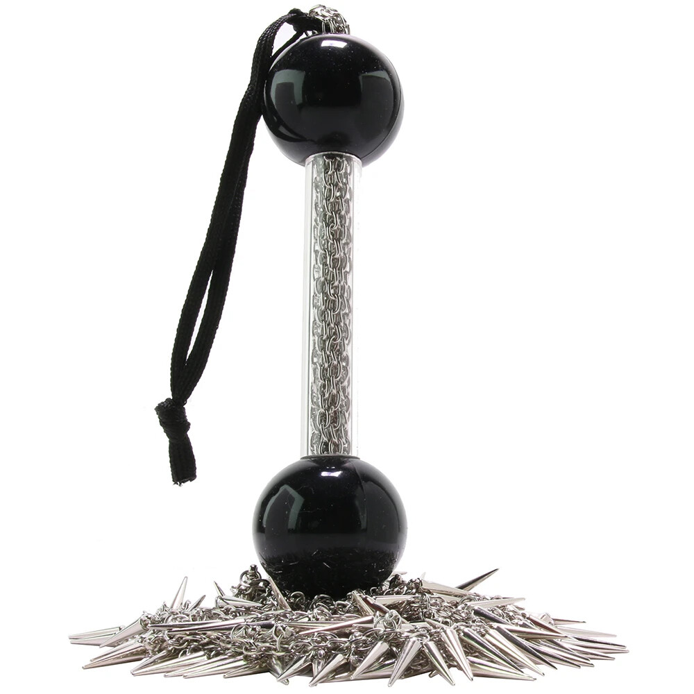 Hardcore Bondage Flogger With Spikes Spiked Chain Whip Spanking Gear | eBay