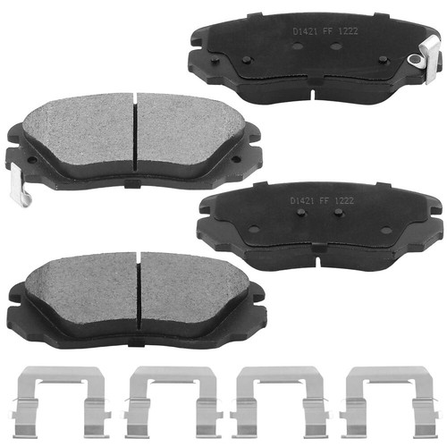 4X Front Disc Brake Pads for 10-17 Chevrolet Impala Malibu GMC Terrain ...