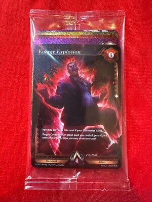 Alpha Clash UNOPENED Spells Pack energy Explosion Set. Stretch Goals ...