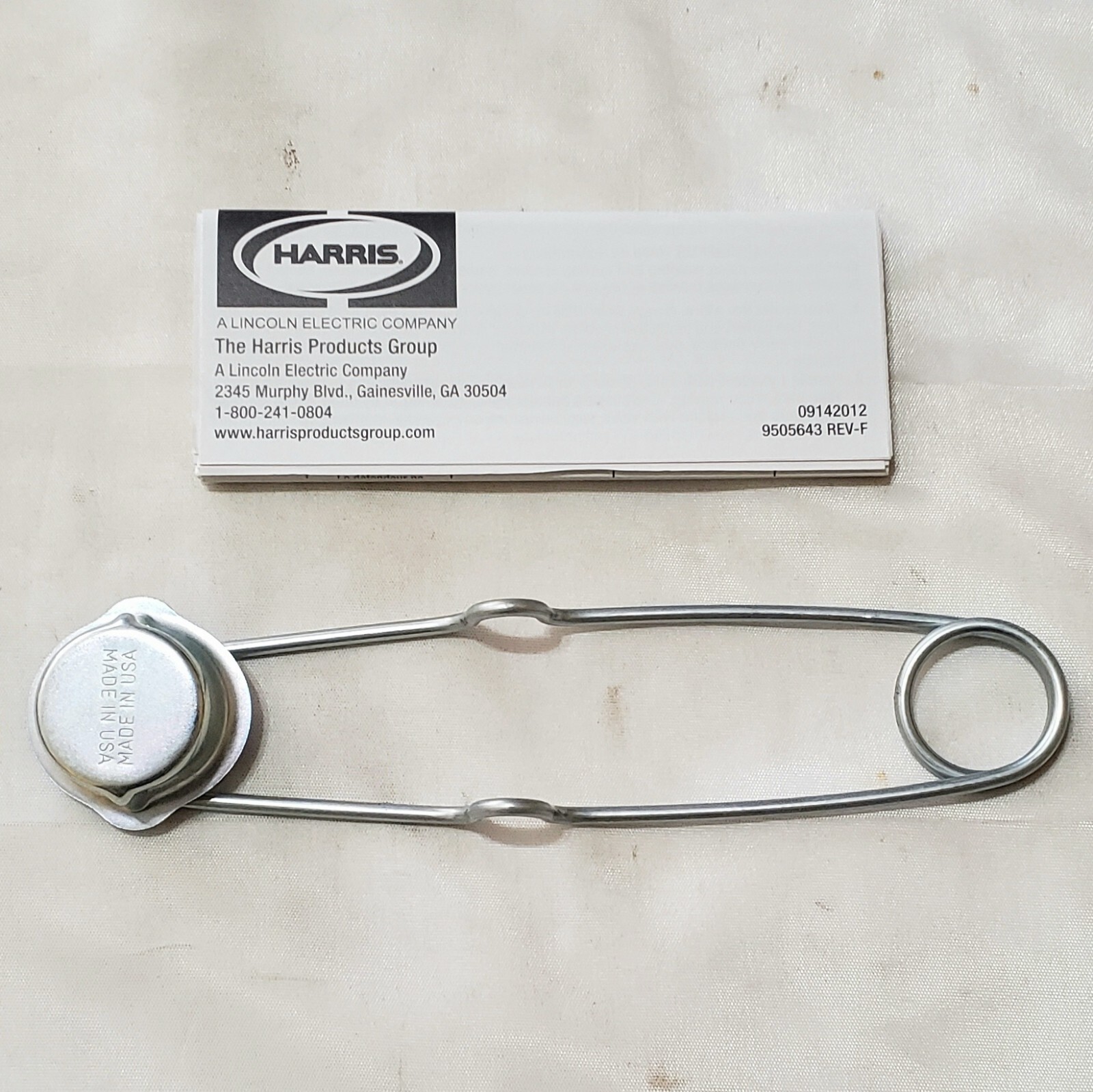 Harris Cutting Welding Torch Set 72-3 Cutting Attachment Head 85 Handle ...