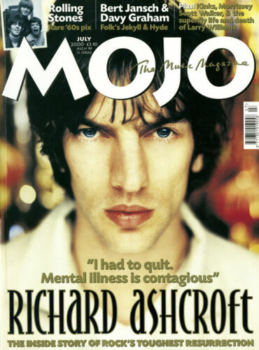 MOJO Magazine #80 2000 RICHARD ASHCROFT ROLLING STONES BERT JANSCH ...