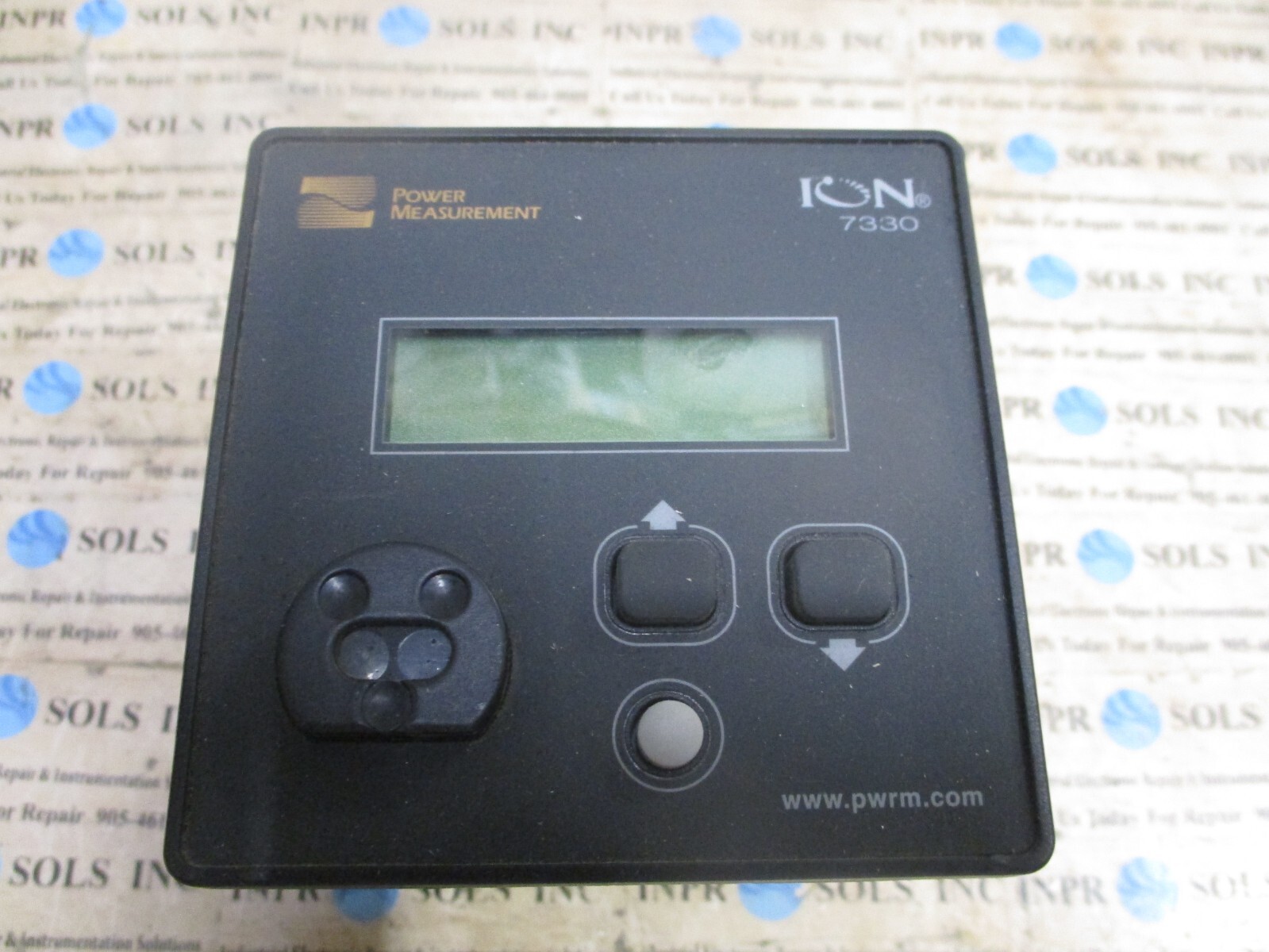 Schnedier P7330A0B0B0A0A0A ION Power meter Type 7330 50-347L-N 87-600L ...