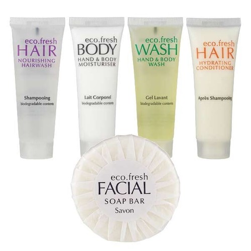 TRAVEL PACK Shampoo, Conditioner, Body Wash, Lotion 4 x 30ml plus BONUS ...
