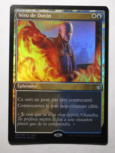 MTG Magic French Dovin Foil Veto M-NM | eBay